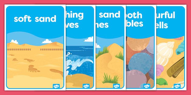 Seaside Words | twinkl.com.au