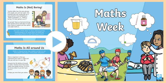 Maths Week Assembly Ideas PowerPoint - Resources