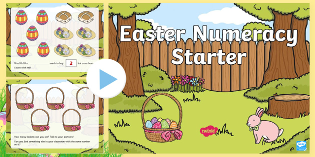 Easter Numeracy Starter PowerPoint