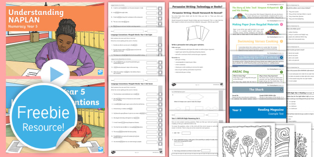 Year 5 NAPLAN Preparation and Practice Exams Resource Pack 4