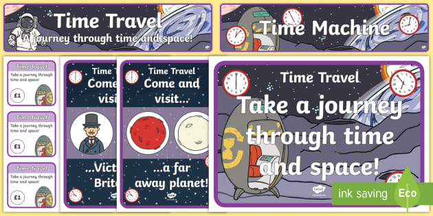 Time Machine Role Play Pack-time machine, role play, pack, role play pack,