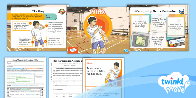 PE Year 6: Dance Through the Decades Lesson 2 - The 1980s