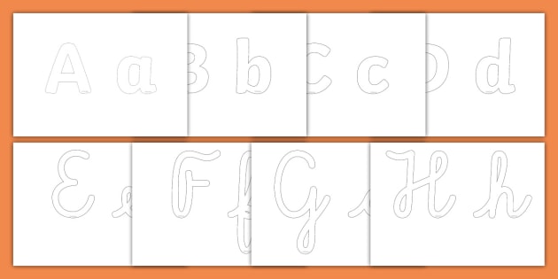 Letras Cursivas Generador De Lettering Y Caligrafía