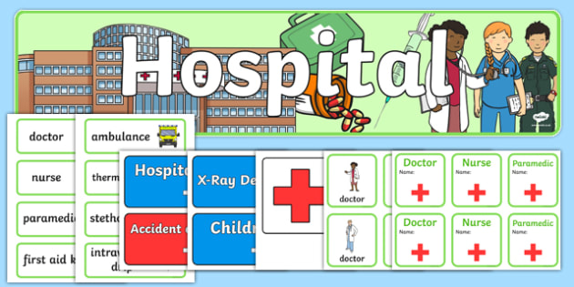 Hospital Role Play Pack (teacher made)