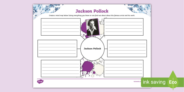 Jackson Pollock Mind Map (teacher made)