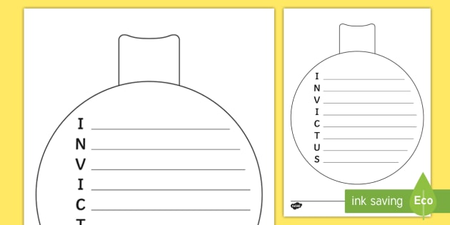 Invictus Games Medal Writing Template (teacher made)