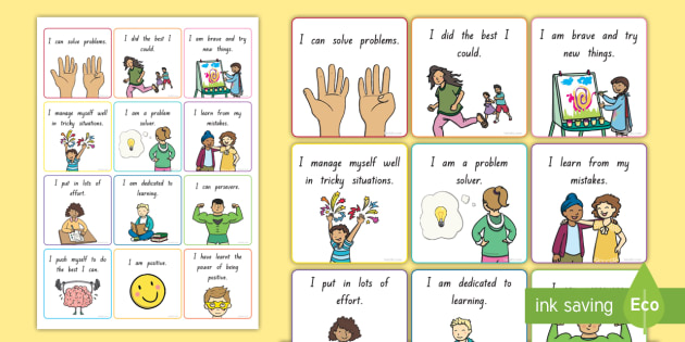 Growth Mindset Brag Tag Labels
