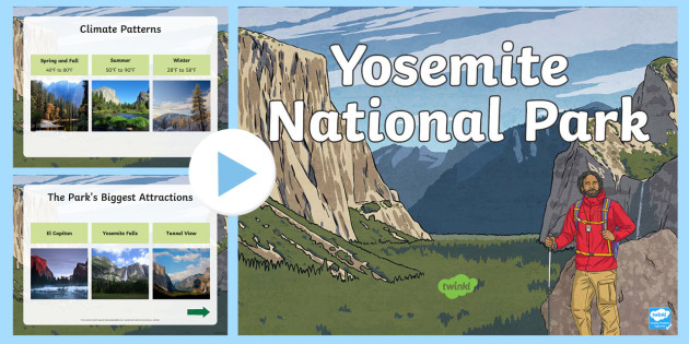 Yosemite National Park PowerPoint | Twinkl USA