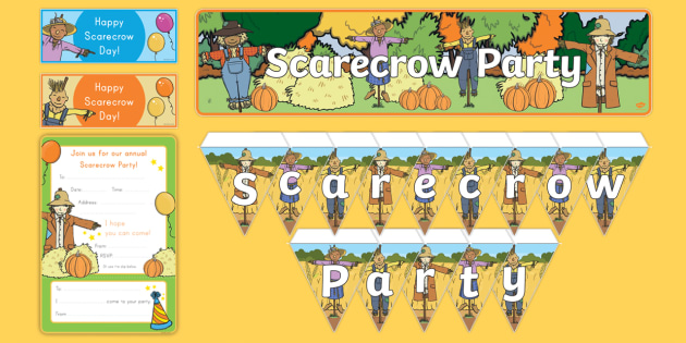 Scarecrow Party Pack