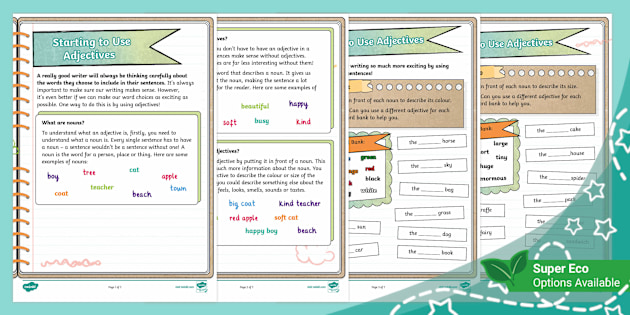 How to Teach Year 1 Adjectives and Adverbs - Twinkl Guides