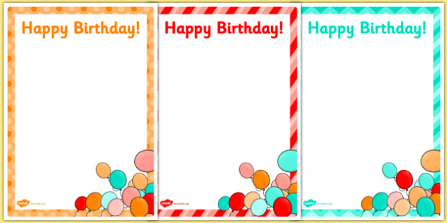 4th Birthday Party Editable Poster