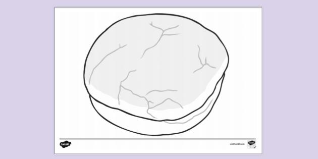 FREE! - Bread Roll Colouring | Colouring Sheets