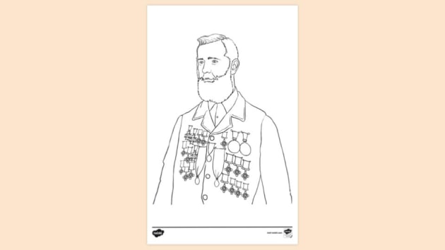 FREE! - Maurice Davin Colouring | Colouring Sheets