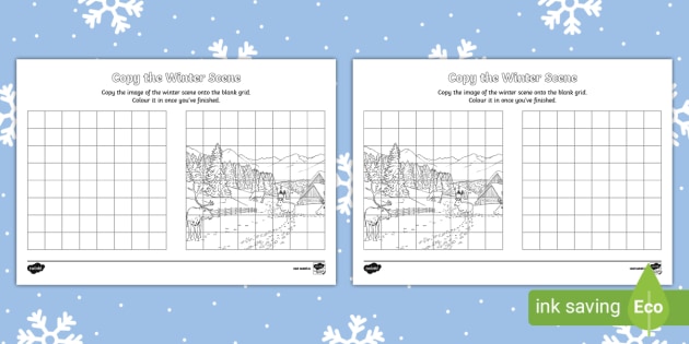Winter Scenes Artworks | twinkl.co.uk