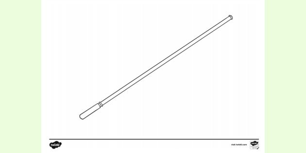 FREE! - Cleaning Rod Colouring Sheet (Teacher-Made)