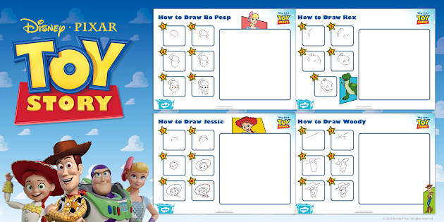 How To Draw Woody From Toy Story Step By Step