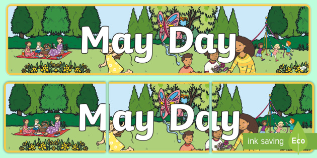 👉 EYFS/KS1 May Day Display Banner (teacher made)