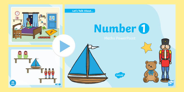 👉 Talk About Number 1 Maths PowerPoint (teacher made)