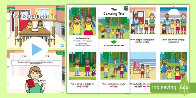 Phonics Shared Reading Adjacent Consonants - Primary Resources