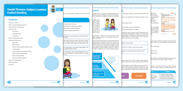 Guided Reading Guides | twinkl.co.uk