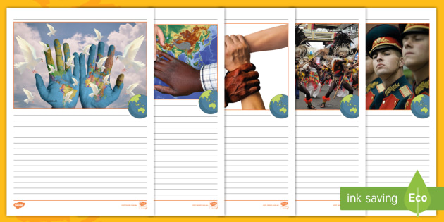 Harmony Day Writing Stimulus Picture