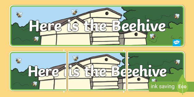 Here is the Beehive Display Banner (teacher made)