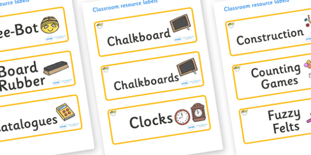 FREE! - Fruit Themed Editable Additional Classroom Resource Labels