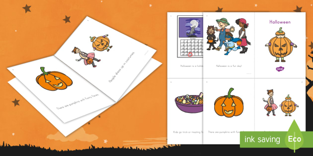 Halloween Party Emergent Reader