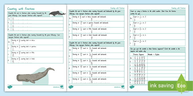 Fraction Counting Stage 6 (teacher made)