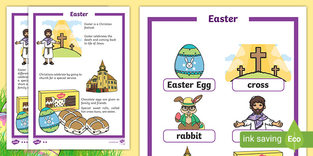 Let's Learn About Easter Fact File (teacher made)
