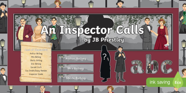 An Inspector Calls Display - GCSE English (teacher made)