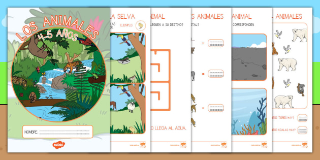Tema Preescolar De Animales Del Zoológico Mi Sala Amarilla: