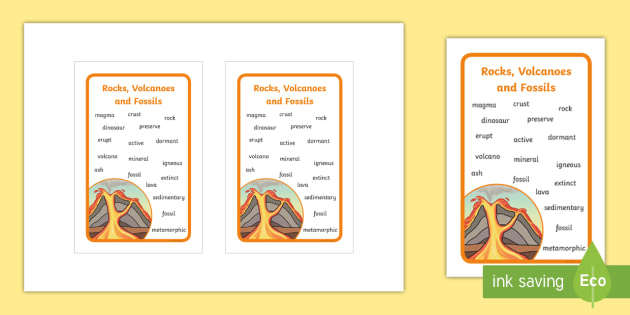 Rocks Volcanoes and Fossils IKEA Tolsby Frame