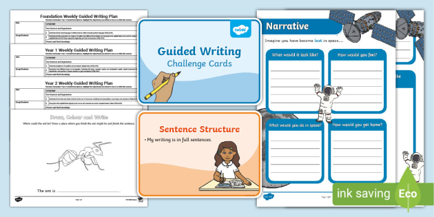 Guided Writing Pack F-2 | Small Group Writing Instruction