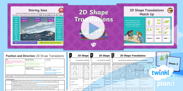 PlanIt Maths Y4 Position and Direction Lesson Pack Translations (3)