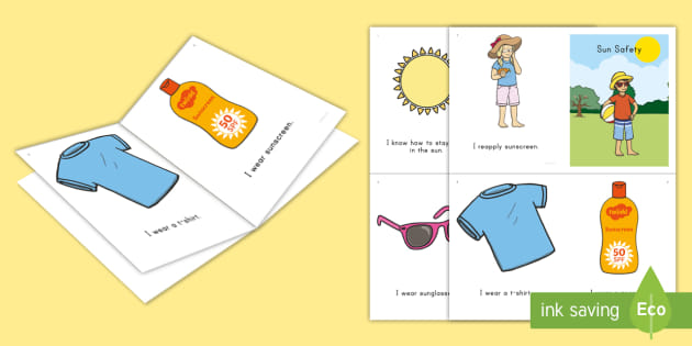 * NEW * Sun Safety Early Emergent Reader (teacher made)