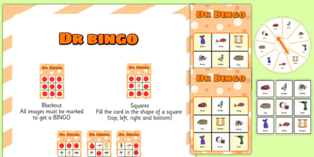DR Spinner Bingo (teacher made)