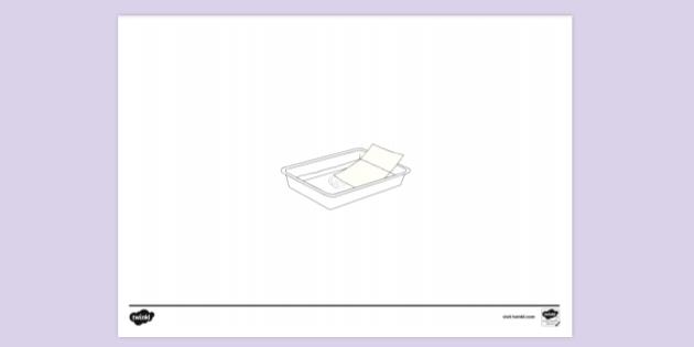 Add Paper to Tray Colouring | KS1 Colouring Sheets | Twinkl