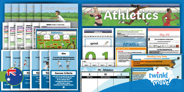 Move PE Year 6 Athletics Unit Pack (teacher made)
