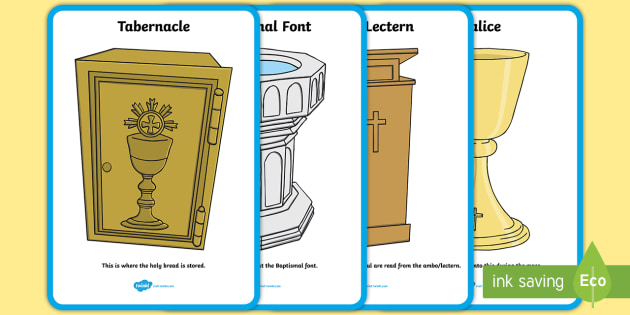 Items I see in the Church A4 Display Poster