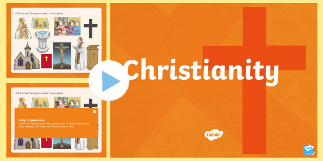 Key Features of Christianity - Interactive Picture - RME