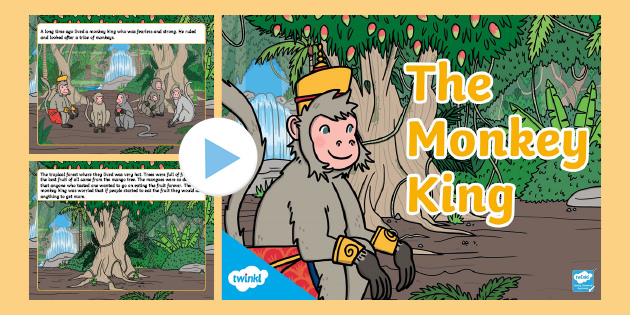 The Monkey King Story Presentation (teacher made)