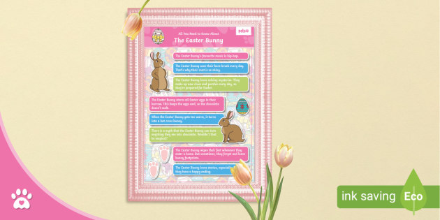 The Easter Bunny - Fact Sheet - Easter Bunny Facts - Pets