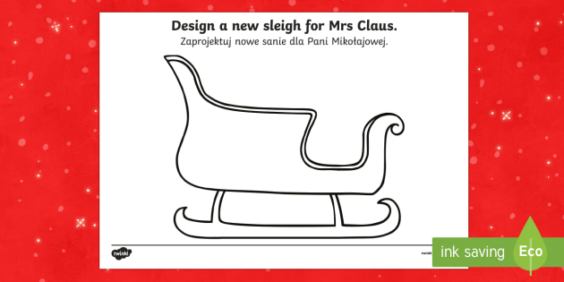 Christmas Sleigh Activities | twinkl.co.uk