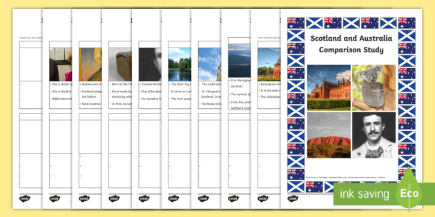 Scotland and Australia Comparison Research Booklet