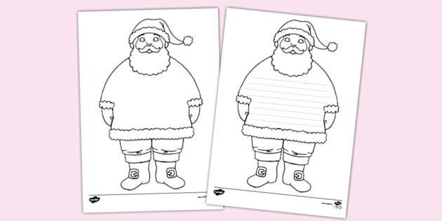 Santa Letter Templates | twinkl.com.au