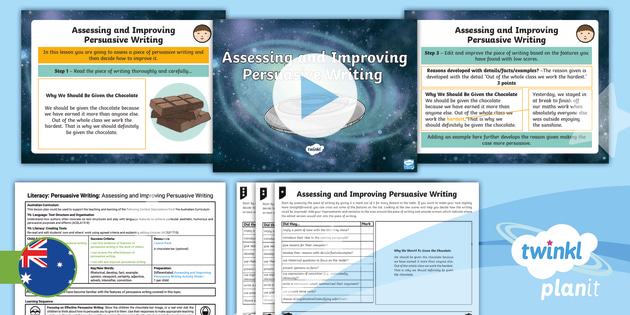 Year 6 The Golden Record Persuasive Writing Lesson 4