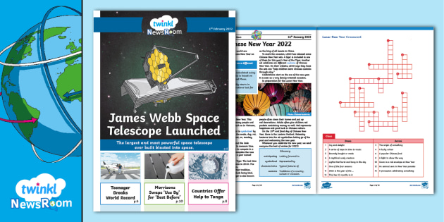 NewsRoom KS2 News Magazine - February 2021 (Teacher-Made)