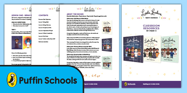 FREE! - Whole-School Little Leaders by Vashti Harrison Resource Pack