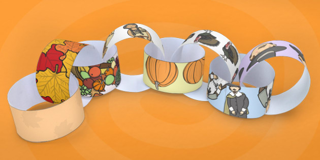 Thanksgiving Paper Chain